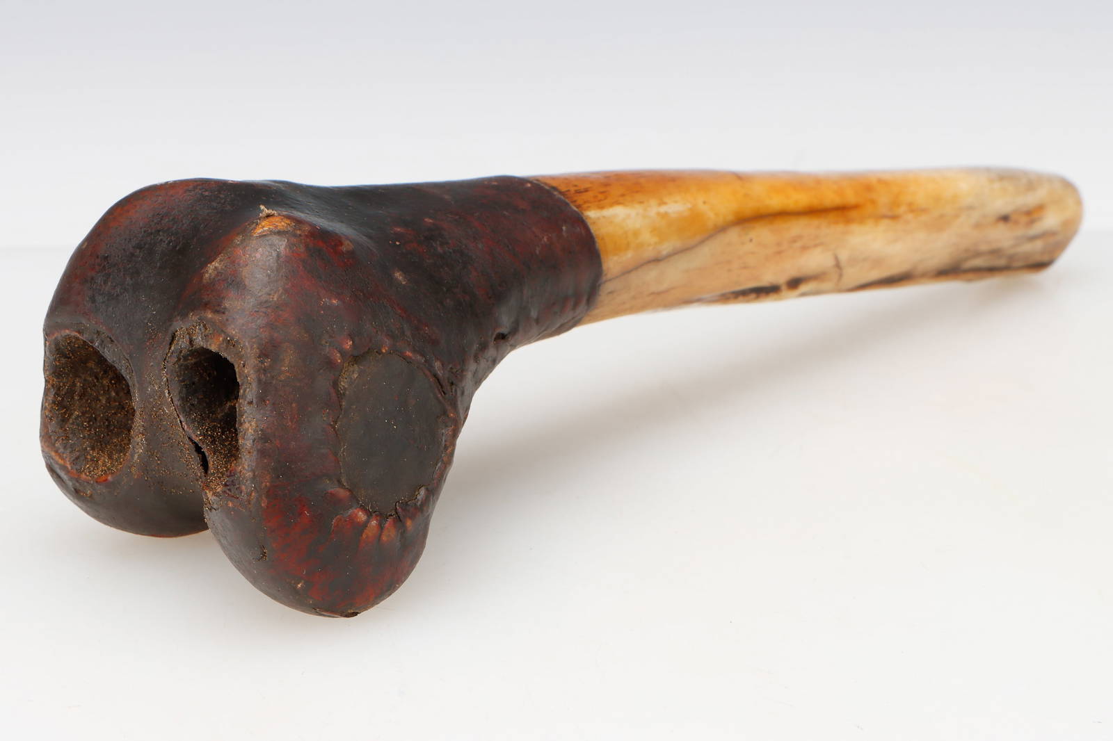 Tibetan Kangling Thigh Bone Ritual Trumpet, Early 20th C. Auction