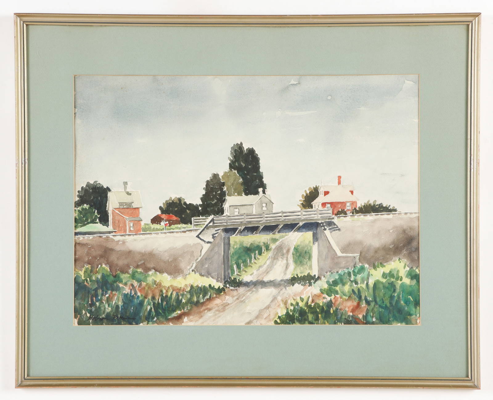 Hobson Pittman (1900-1972) Watercolor Auction