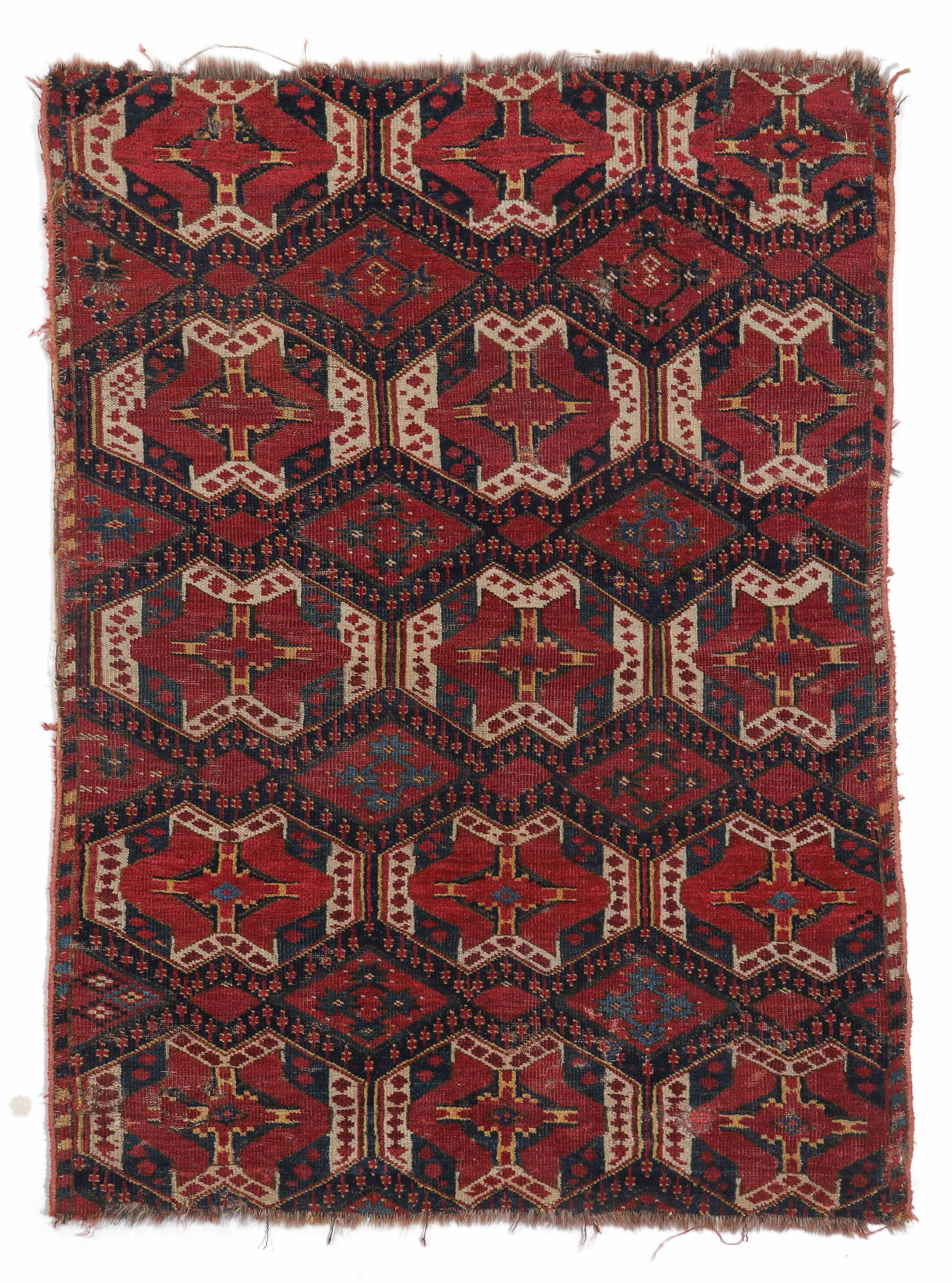 Ersari Rug, Middle Amu Darya, 19th C., 3'2'' X 4'5'' Auction