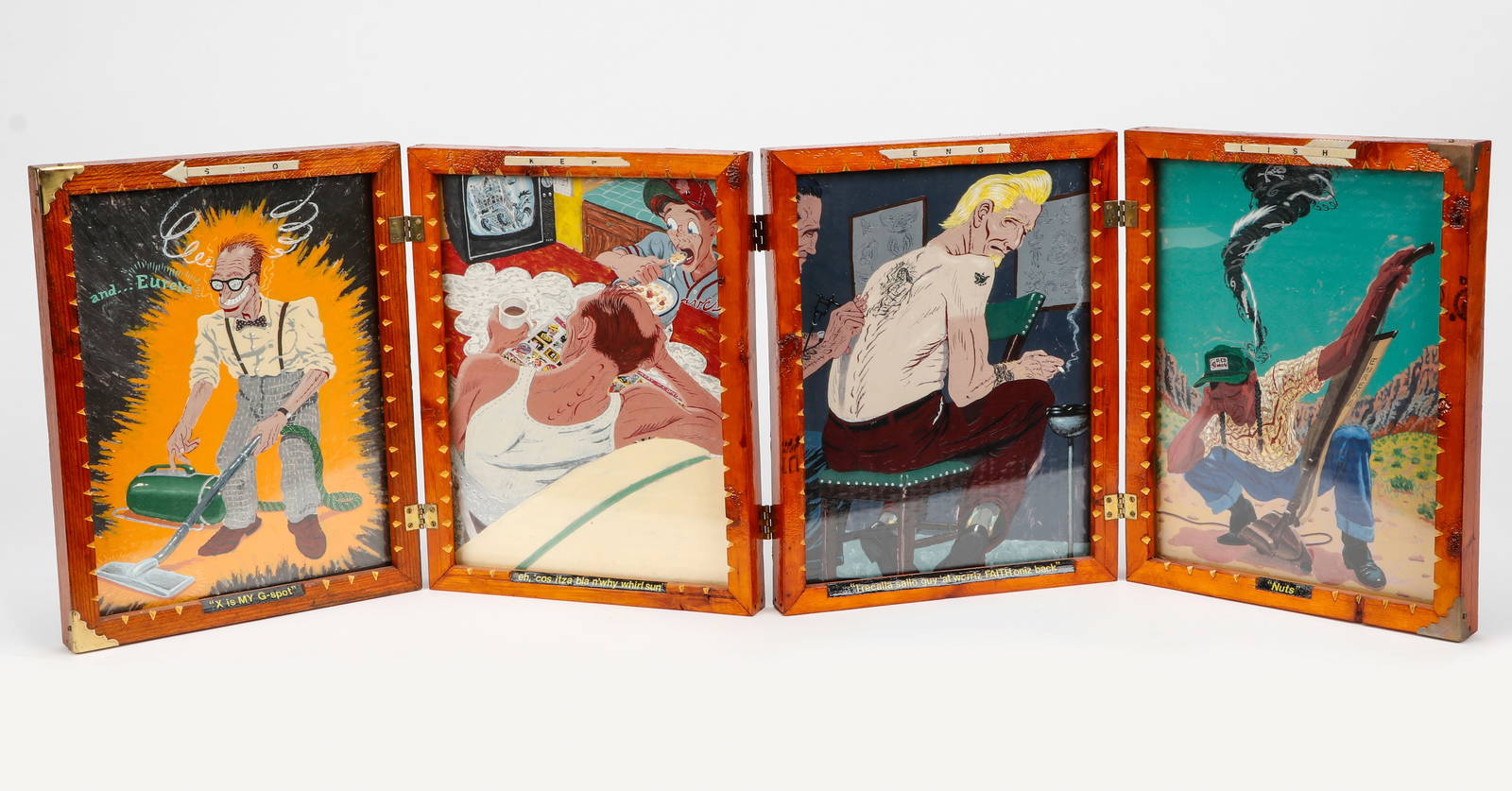 Donald Colley (american, B. 1954) "broken English" Auction