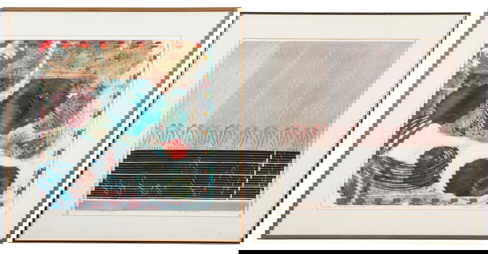 Marvin Lowe (american, 1927 2010) 2 Works