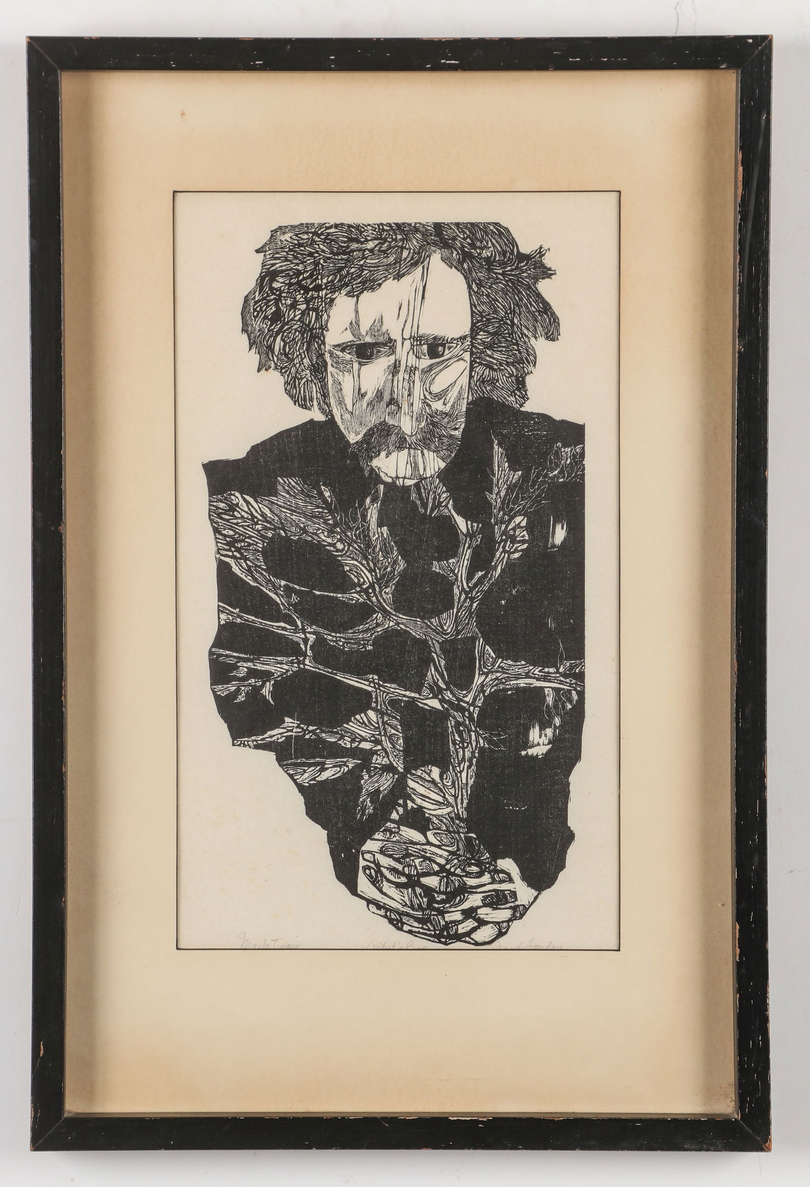 Jacob Landau (american, 1917 2001) "mark Twain," 1960