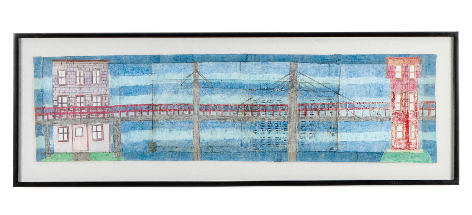 Jim Work (american, 1945-2022) "bridge" Auction