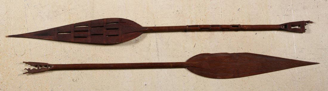 Two African Paddles