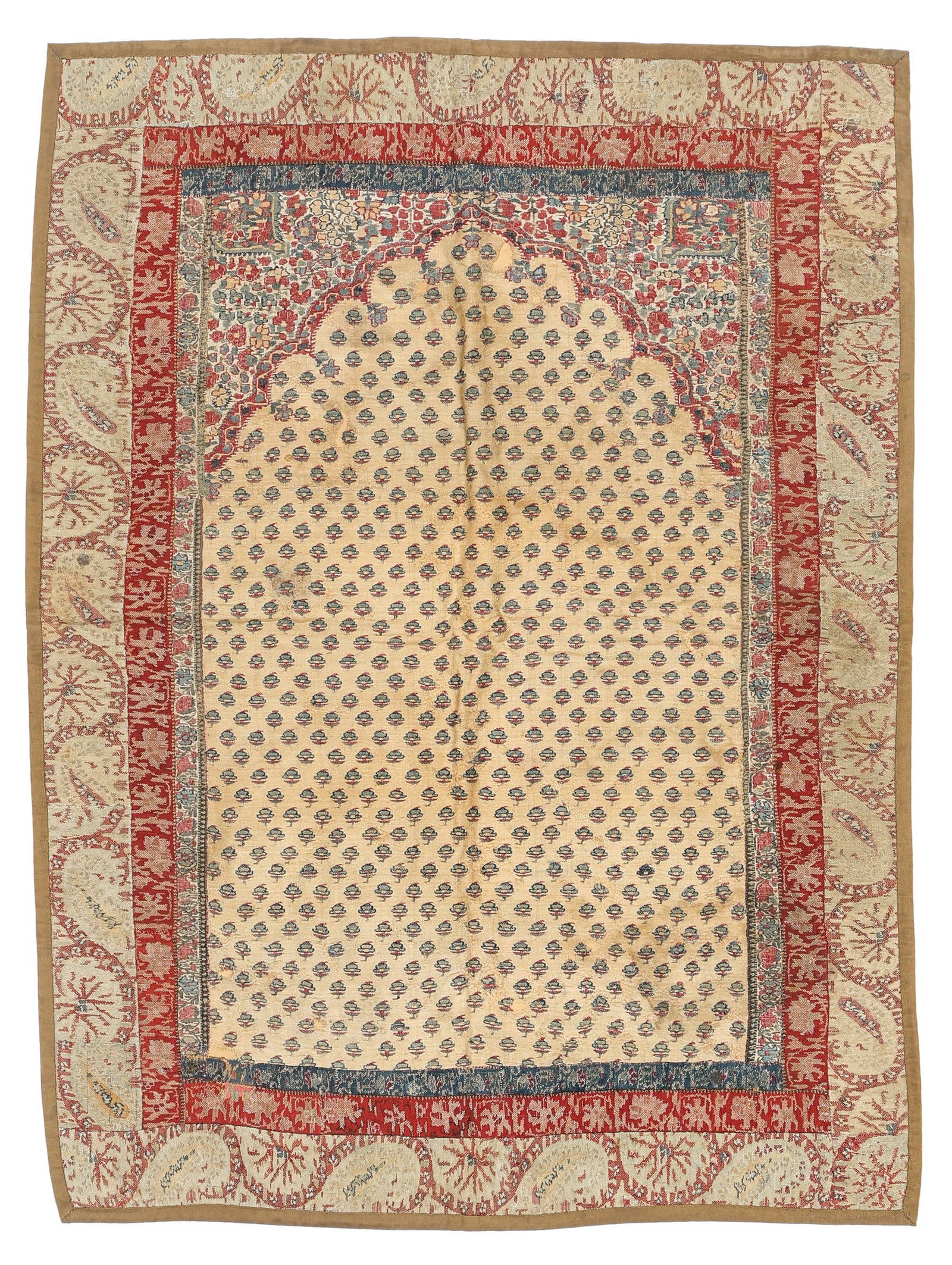 18th Century Composite Prayer Hanging, Persia, 2'9'' X 2'1'' - Jun 18 ...