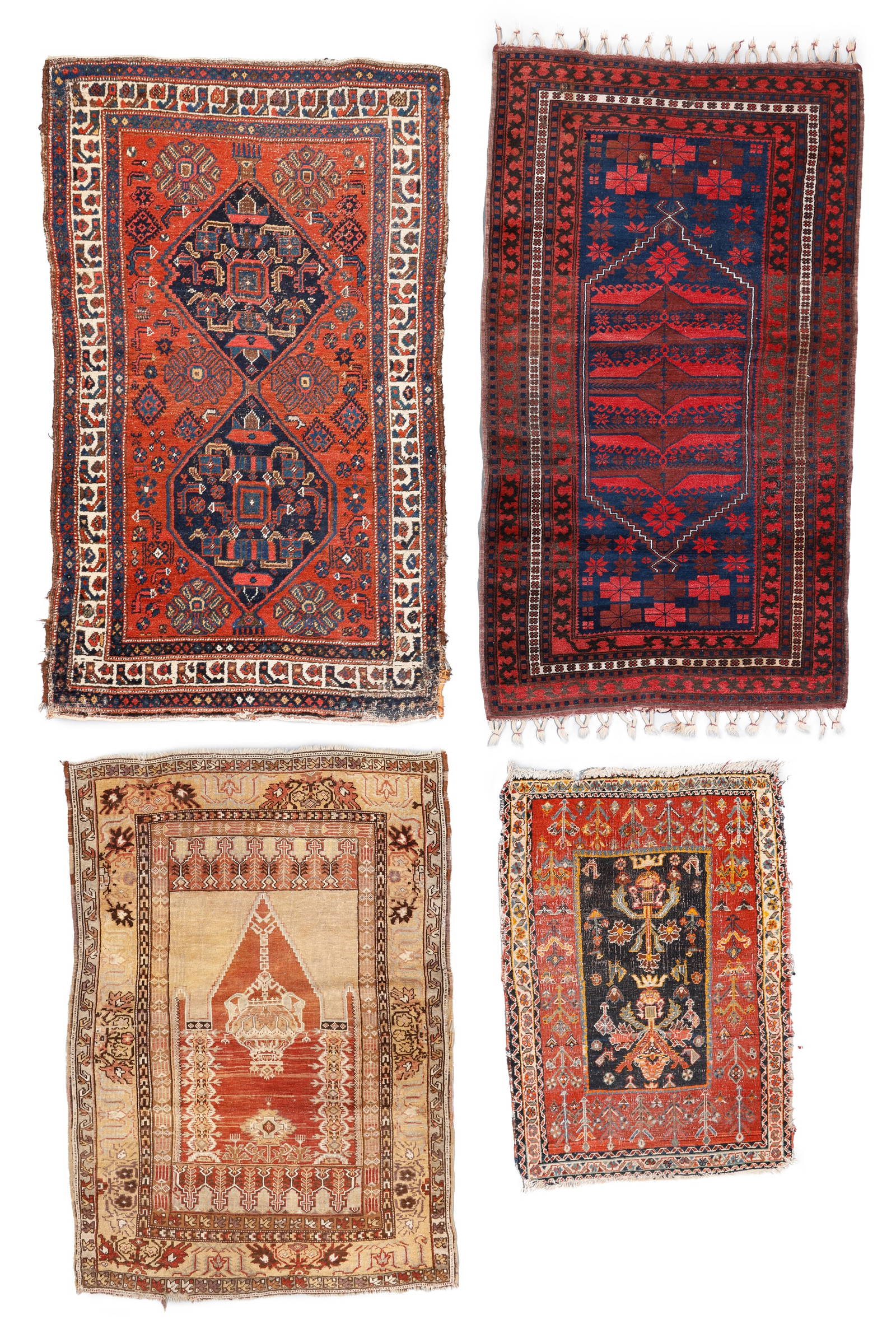 4 Estate Persian & Turkish Rugs Auction