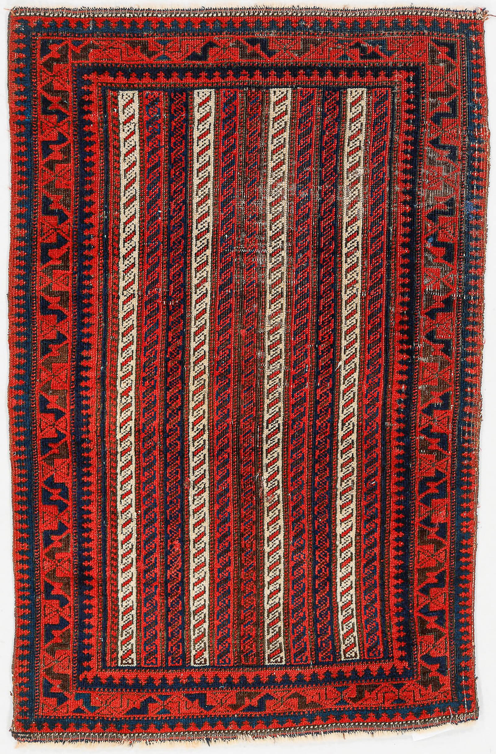 Baluch Balisht, Khorasan, Persia, 19th C., 1'10'' X 2'9'' Auction