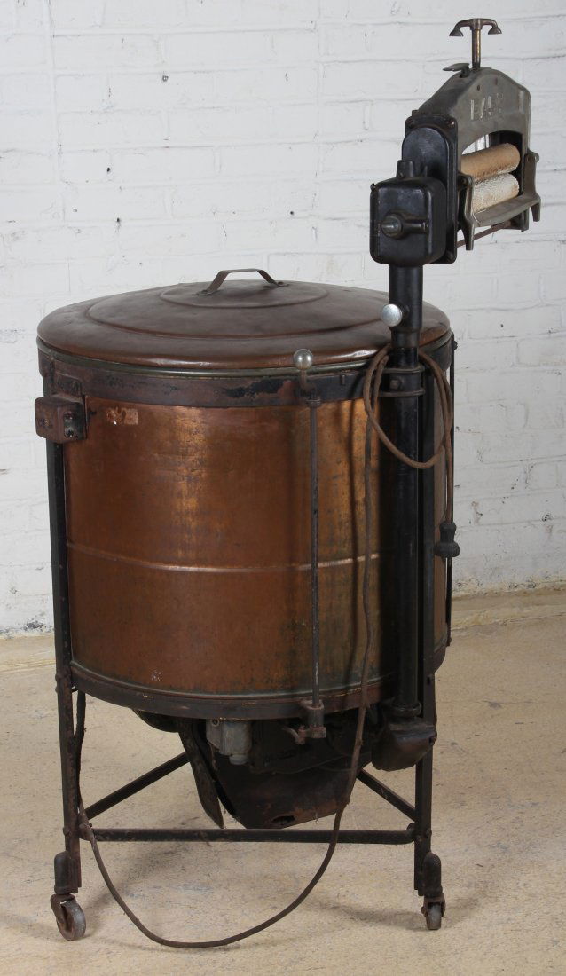 Antique Copper Washing Machine