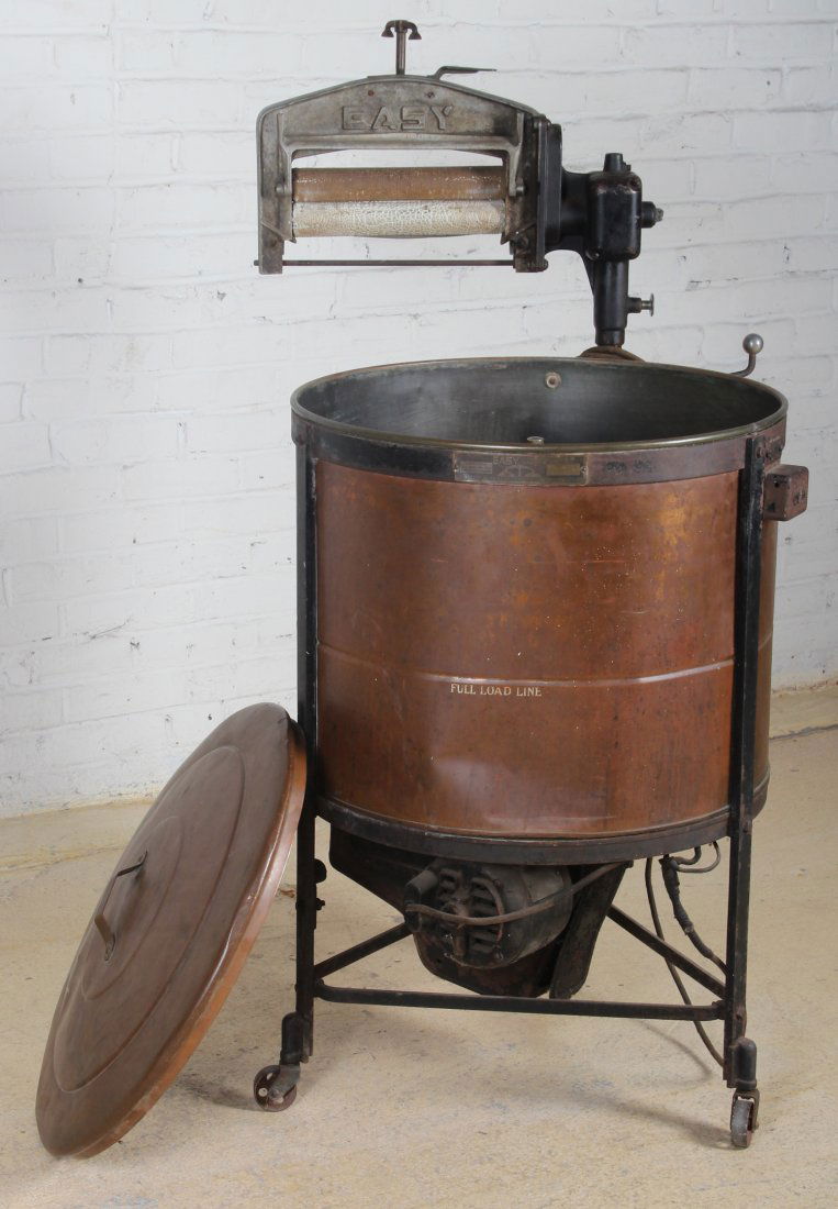 Antique Copper Washing Machine