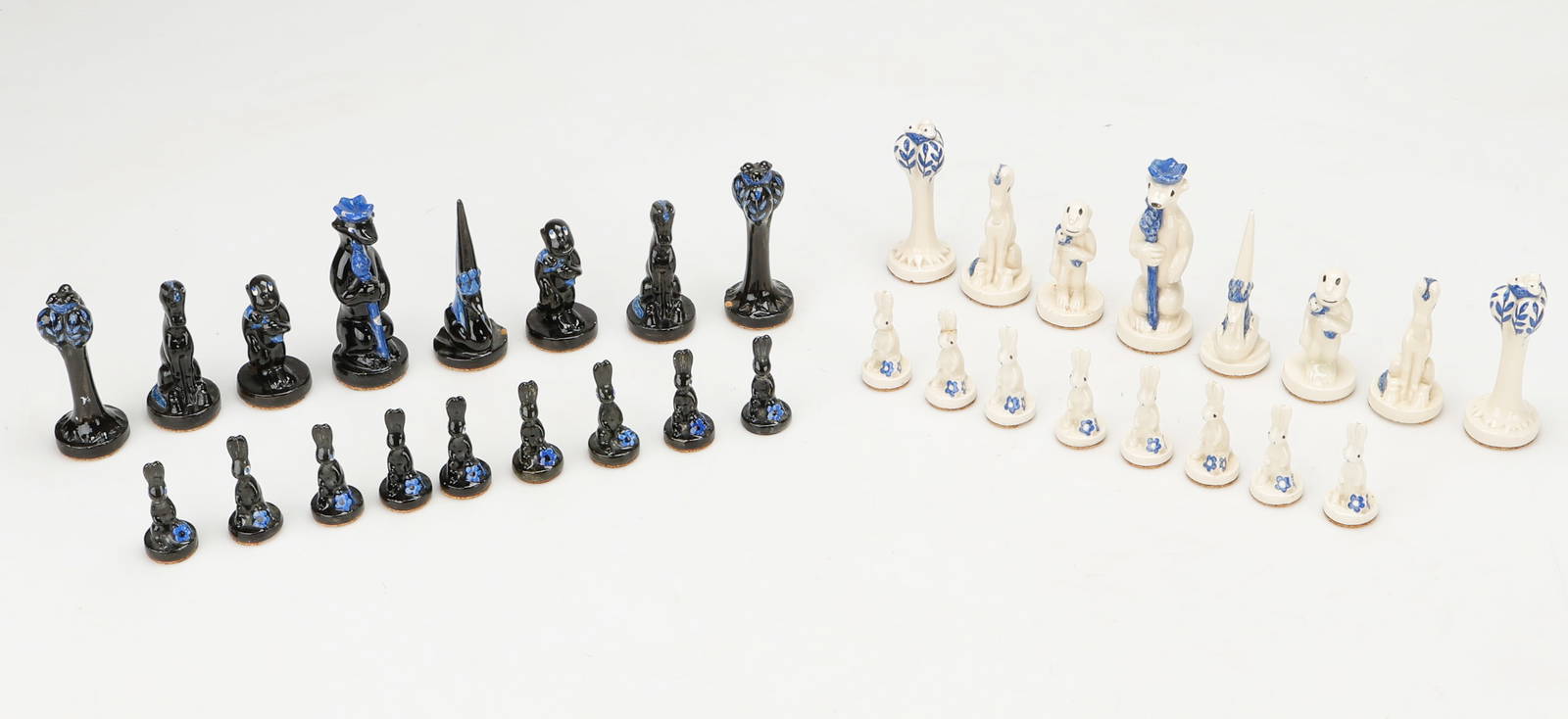 Jean Effel Chess Set, Renoir, Matisse, Published (french) Auction