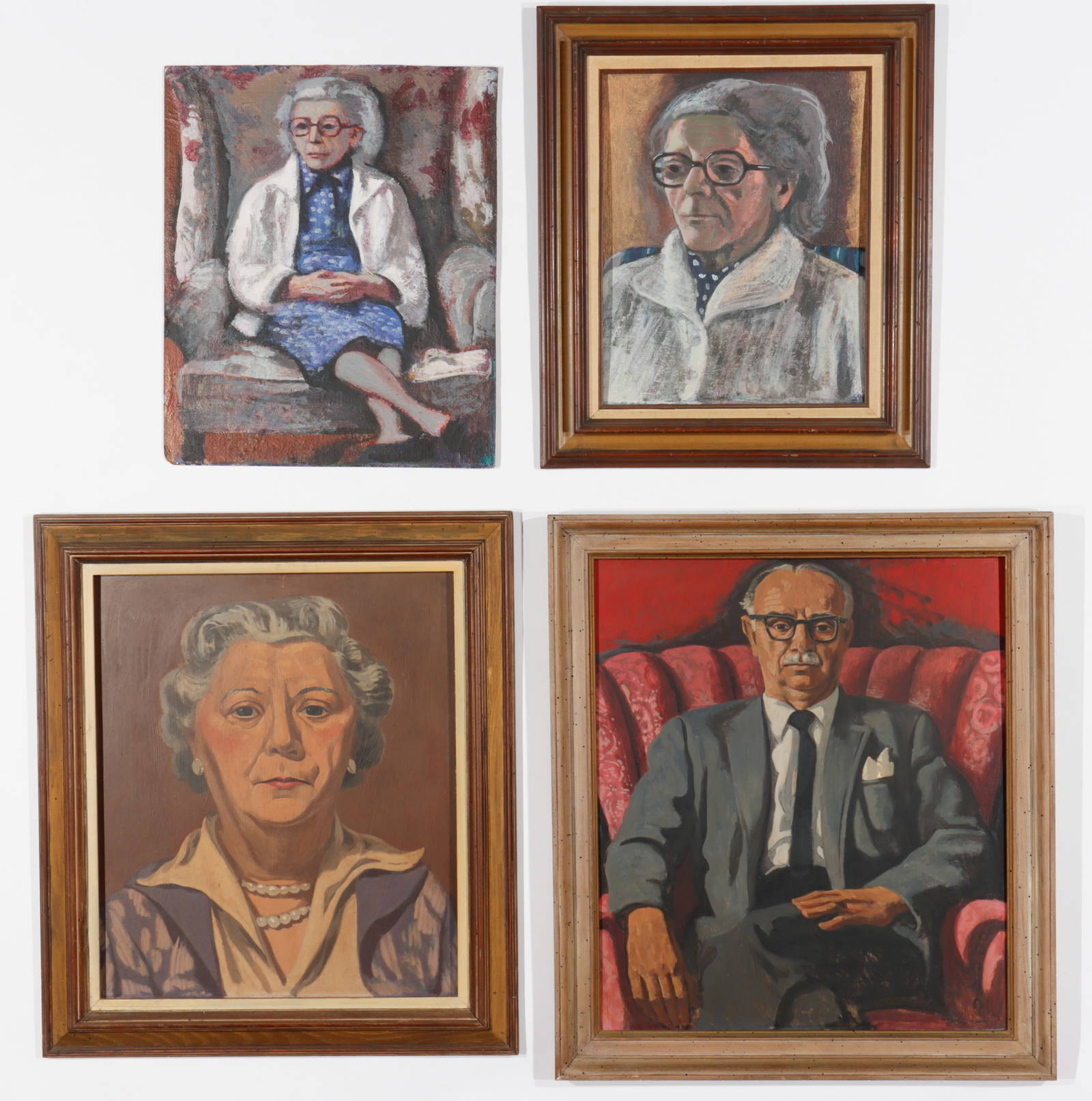 Jack Gerber (american, 1927-2021) 4 Works Auction