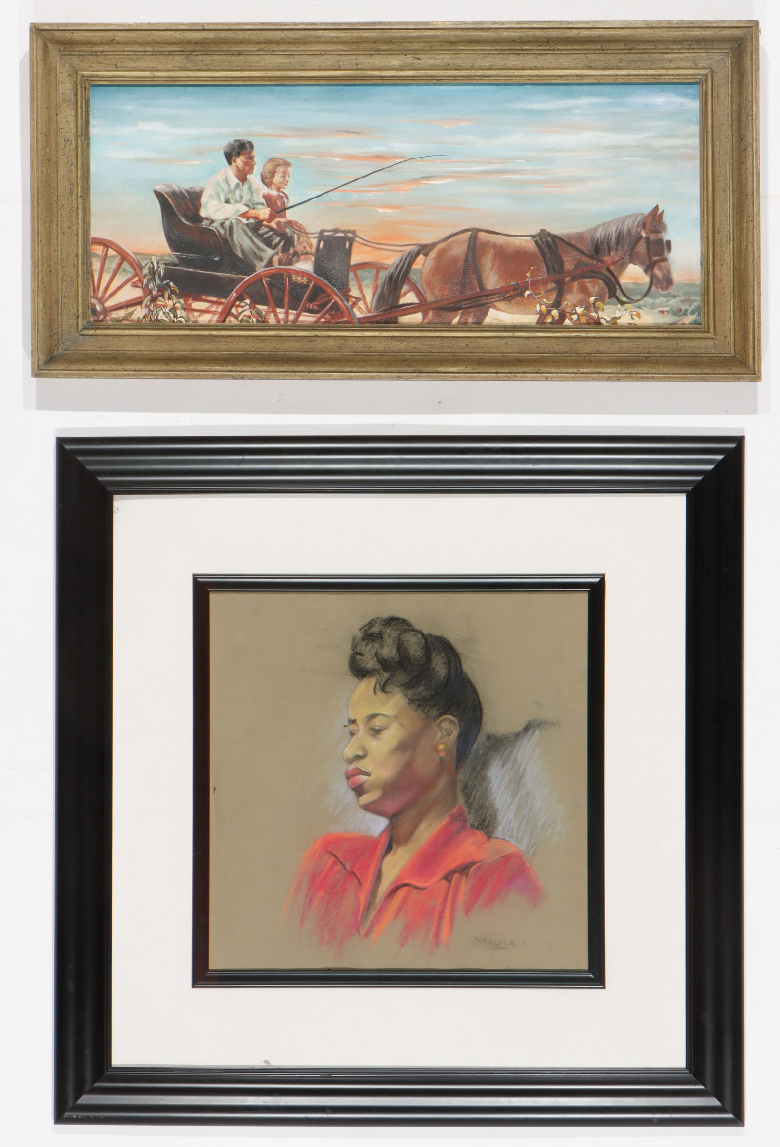 2 Works By George Malick (american, 20th Century) - Jul 31, 2025 ...