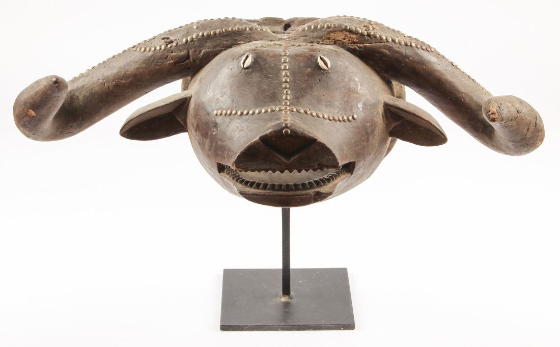 Fine African Tabwa Bull Mask