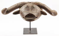 Fine African Tabwa Bull Mask - Apr 28, 2013 | Material Culture in PA