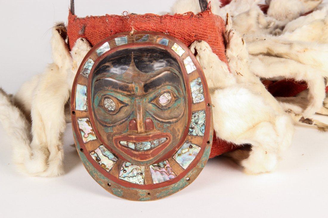Superb Tlingit Headdress with Nacre Inlaid Frontlet - May 19, 2013 ...