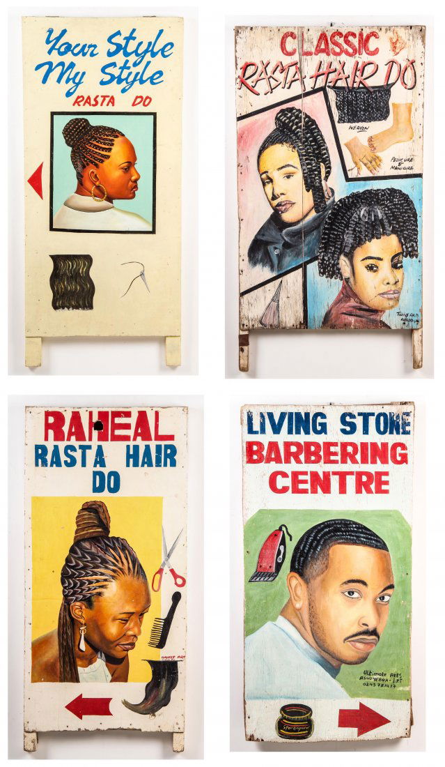 4 African Coiffure Signs - May 26, 2013 | Material Culture in PA