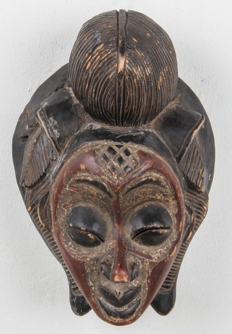 Elegant African Punu Mask - Jun 23, 2013 | Material Culture in PA