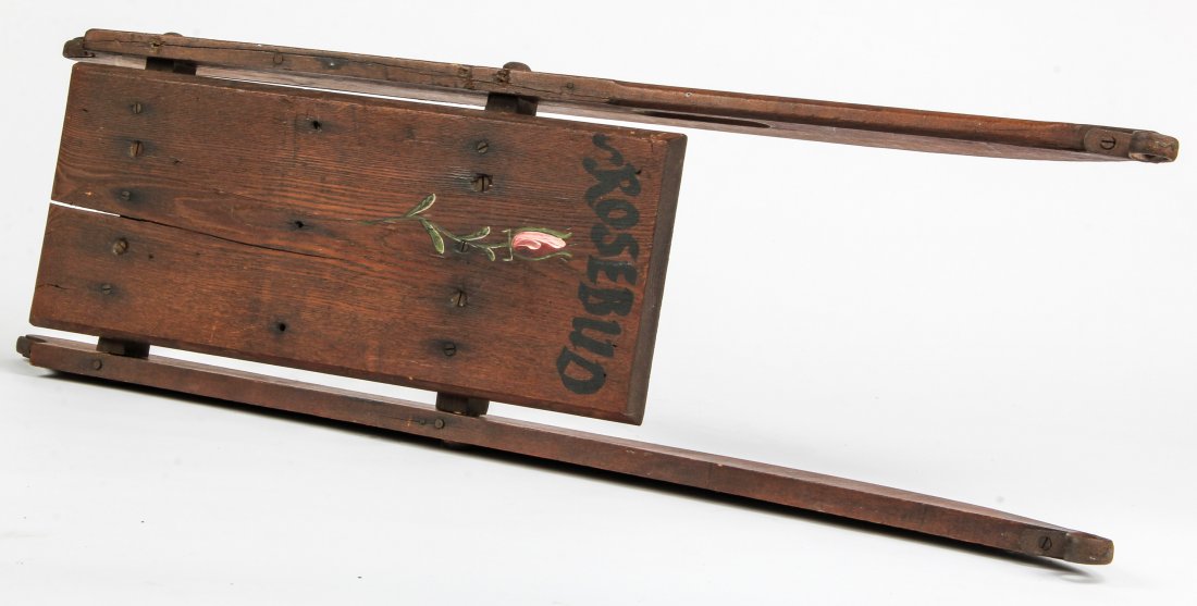 Rosebud Antique Sled