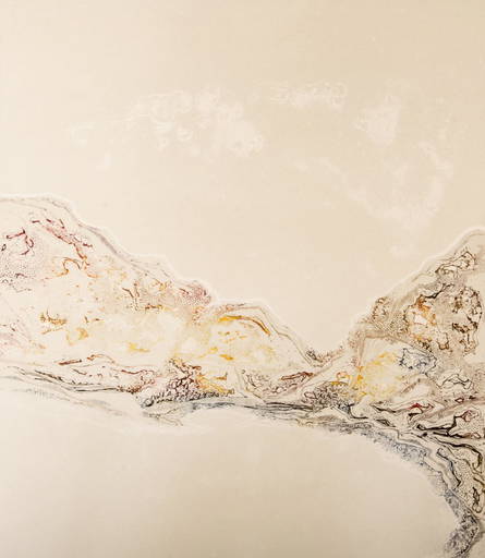 Erika Kahn Etching, Mountains V - Nov 17, 2013 | Material Culture in PA