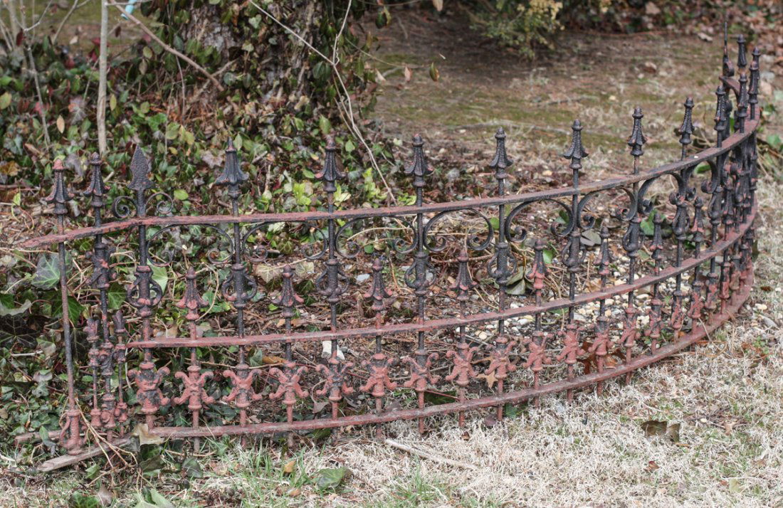 Cast and Wrought Iron Tree Surround Fencing