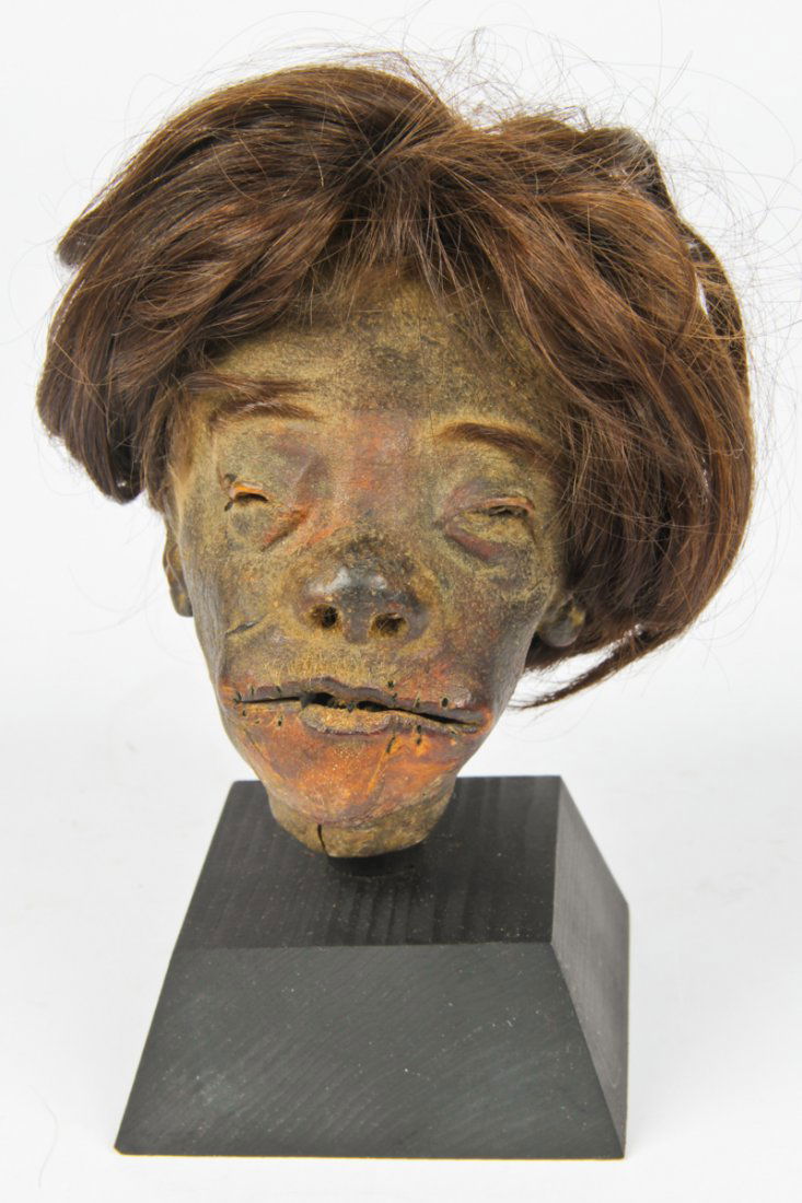Tsantsa. Shrunken Head