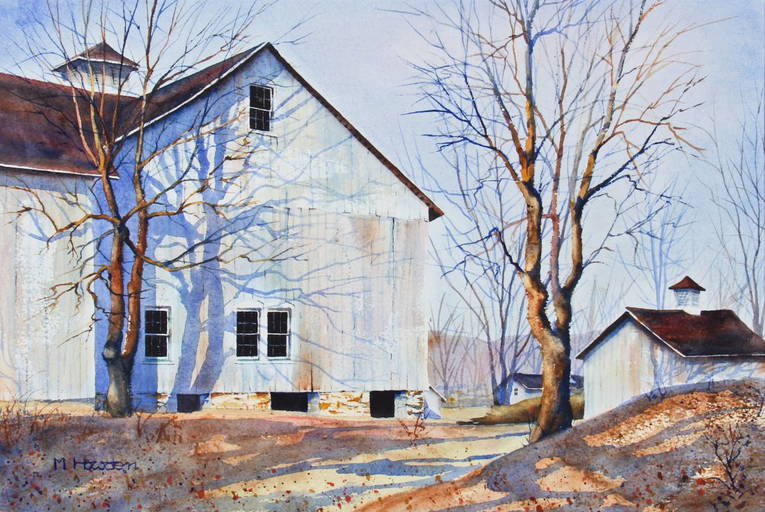 Murray Howden (american, 20th C.) Farm Houses
