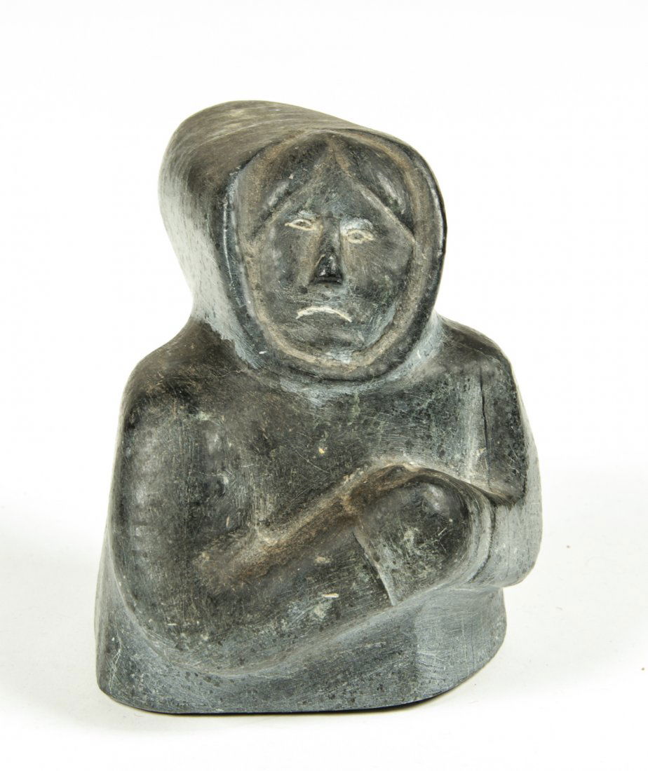 Inuit Carved Stone Figure