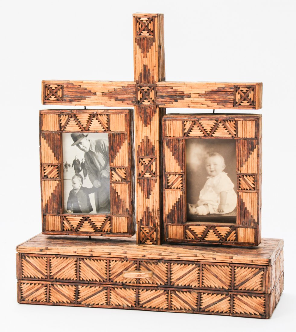 Prison Art Match Stick Cross Frame - Oct 26, 2014 | Material Culture in PA