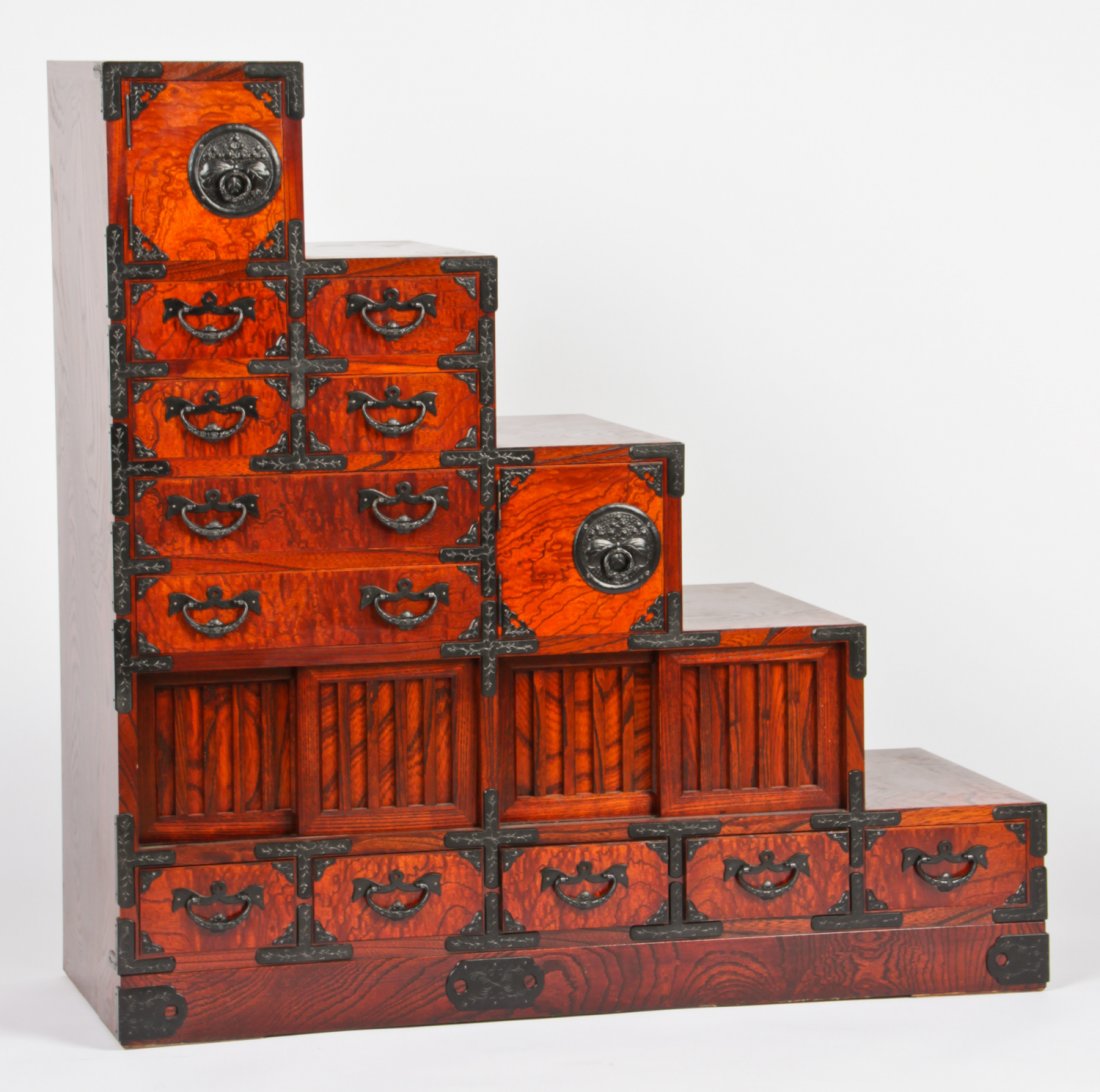 Modern Japanese Step Tansu - Feb 06, 2015 | Material Culture in PA