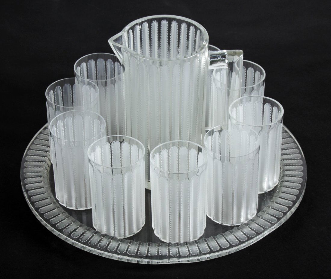 Rene Lalique Jaffa Lemonade Set