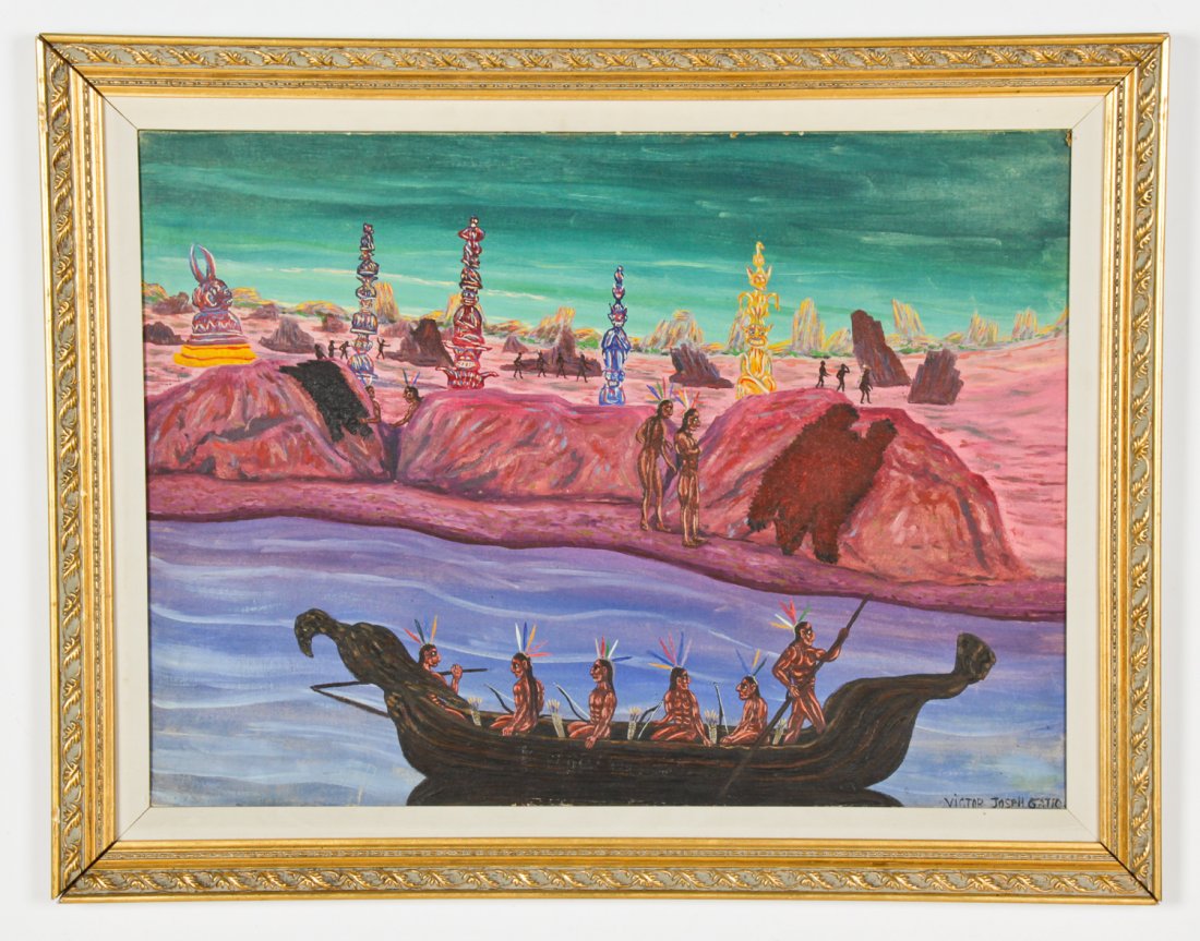 Victor Joseph Gatto (American, 1893-1965) Indian War