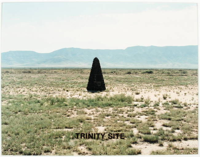 Peter Goin (american, B. 1951) Trinity Site (from