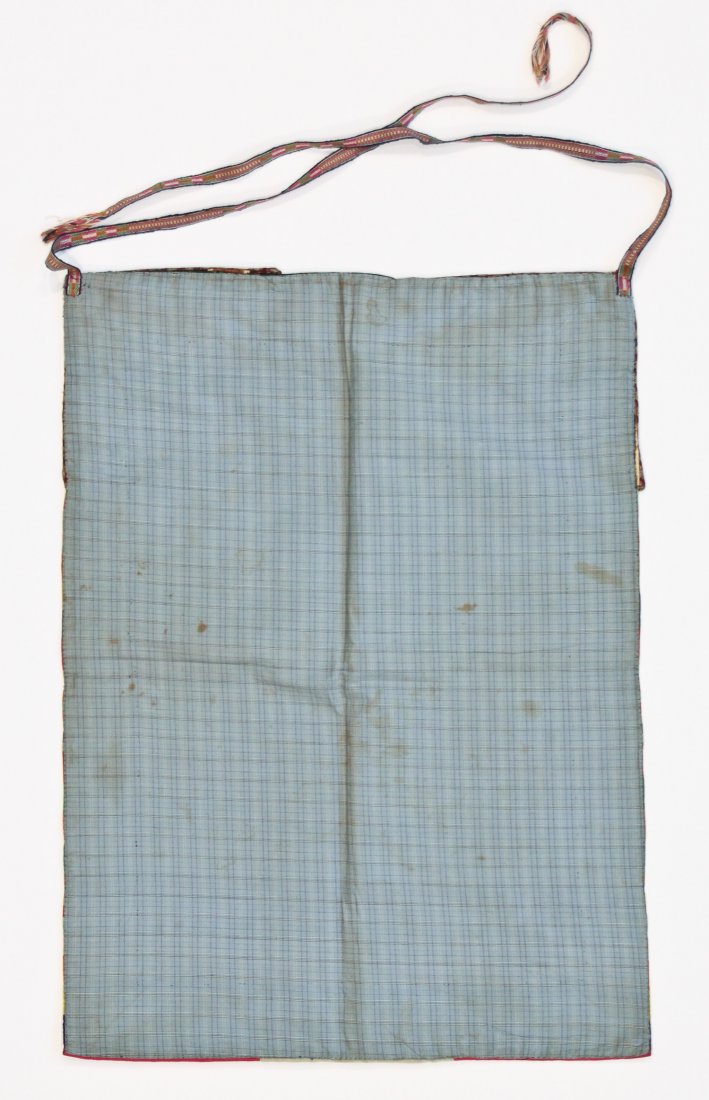 Antique Tibetan Apron with Silk Embroidery - Apr 26, 2015 | Material ...