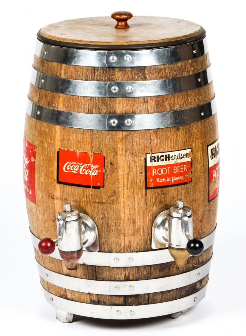 Vintage Countertop Root Beer Barrel Dispenser - May 03, 2015 | Material ...