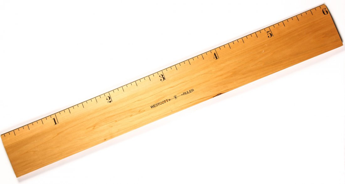 Oversized 6 Inch Wood Ruler Store Display: 6 Ft. Long - May 31, 2015 ...