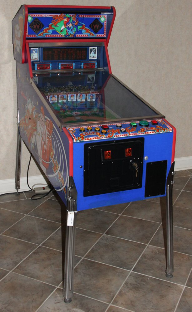Arcade Game Williams Slugfest Pinball Machine - Jul 17, 2015 | Material ...
