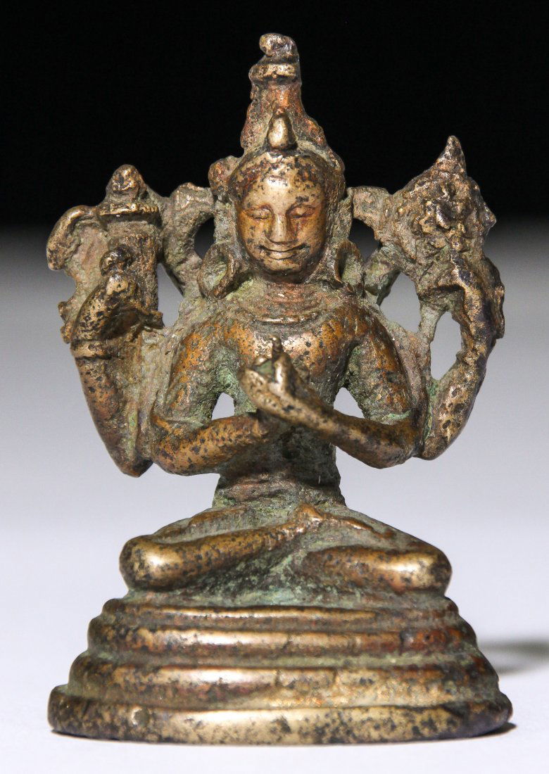 Bronze Vajrasattva Statue, Pala Period (11/12th C)