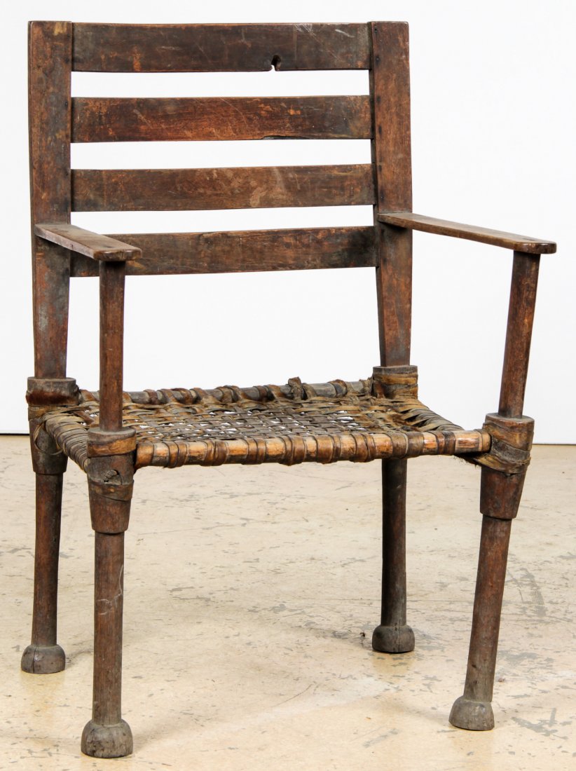 Vintage African Throne Chair - Jul 10, 2016 | Material Culture in PA
