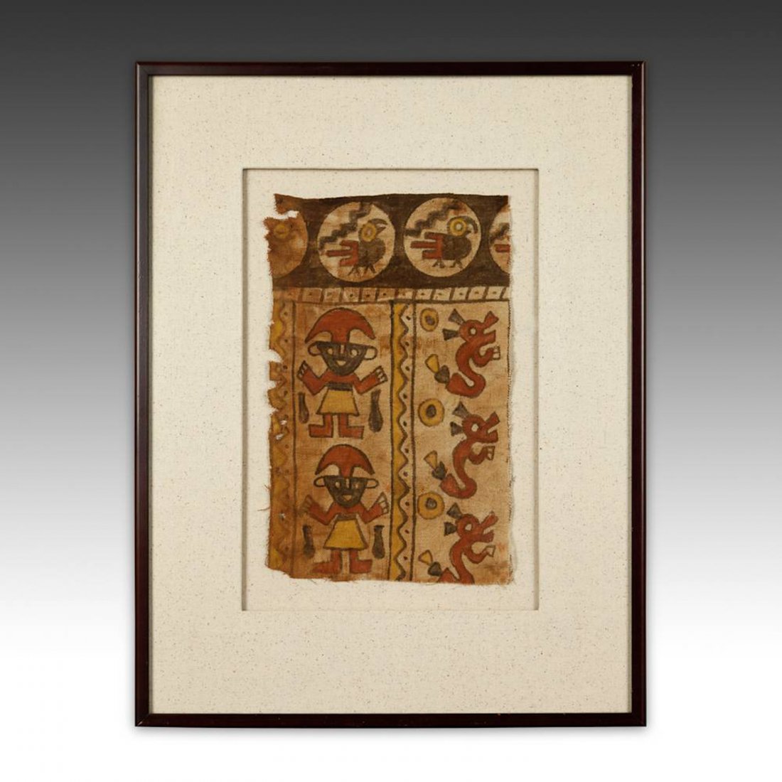 Pre-Columbian Chancay Tunic Fragment