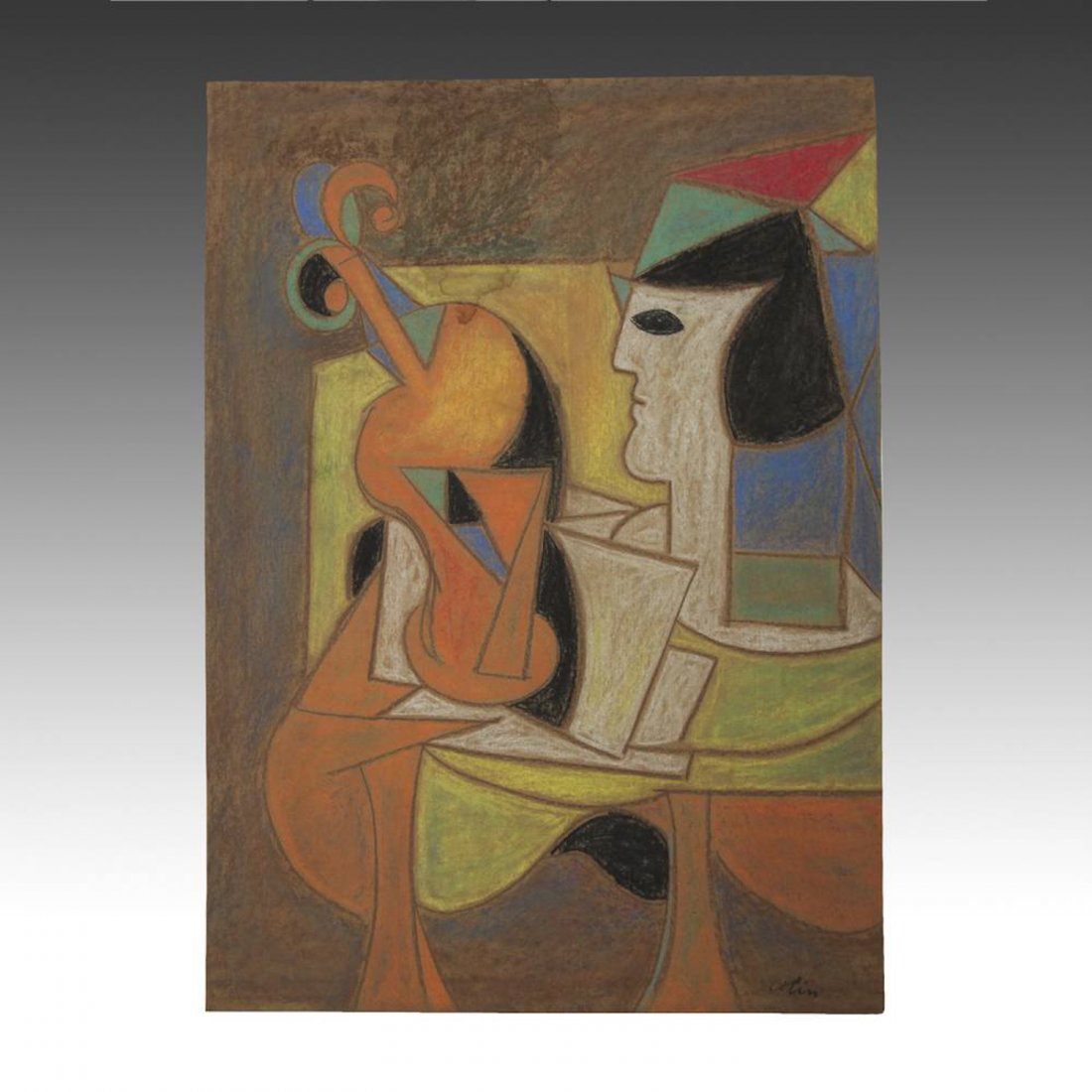 George Colin (1929 2014) Pastel Painting, 1983