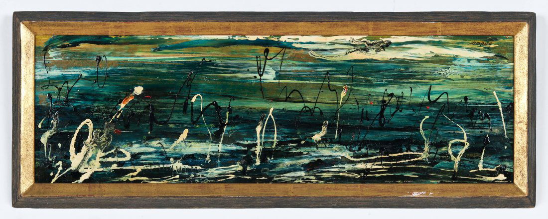 Richard Dempsey (1909-1987) Abstract Painting