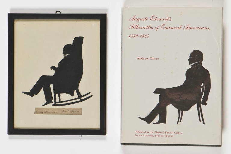 Auguste Edouart Silhouette Of Samuel Appleton Boston