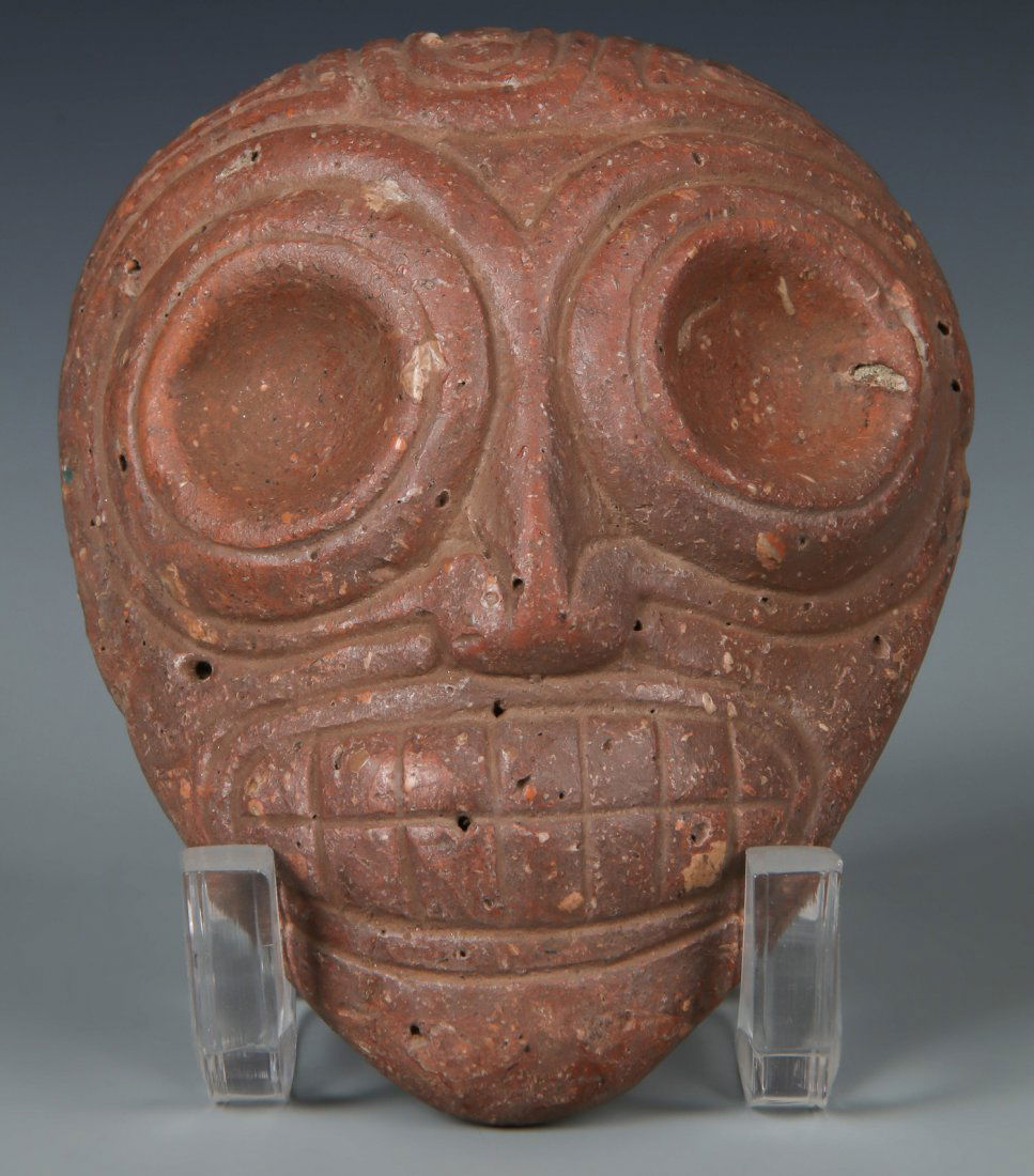 Taino Ancestral Mask Head (1000-1500 CE)