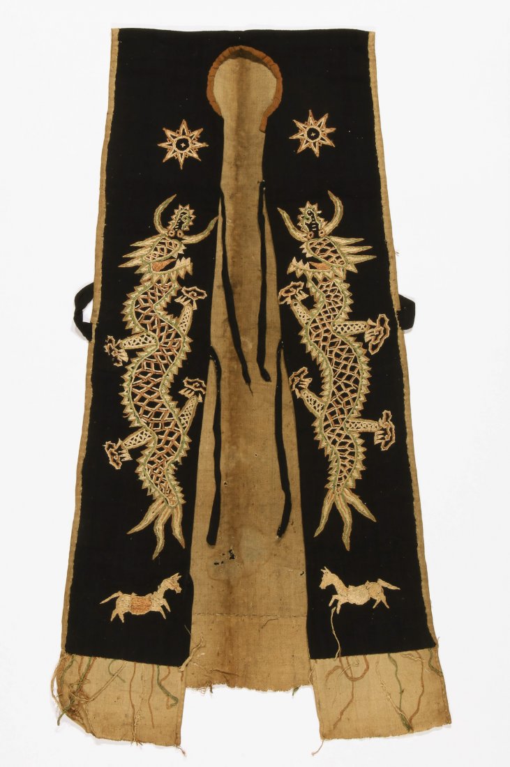 Antique Dao Shaman Embroidered Dragon Robe - Dec 19, 2016 | Material ...