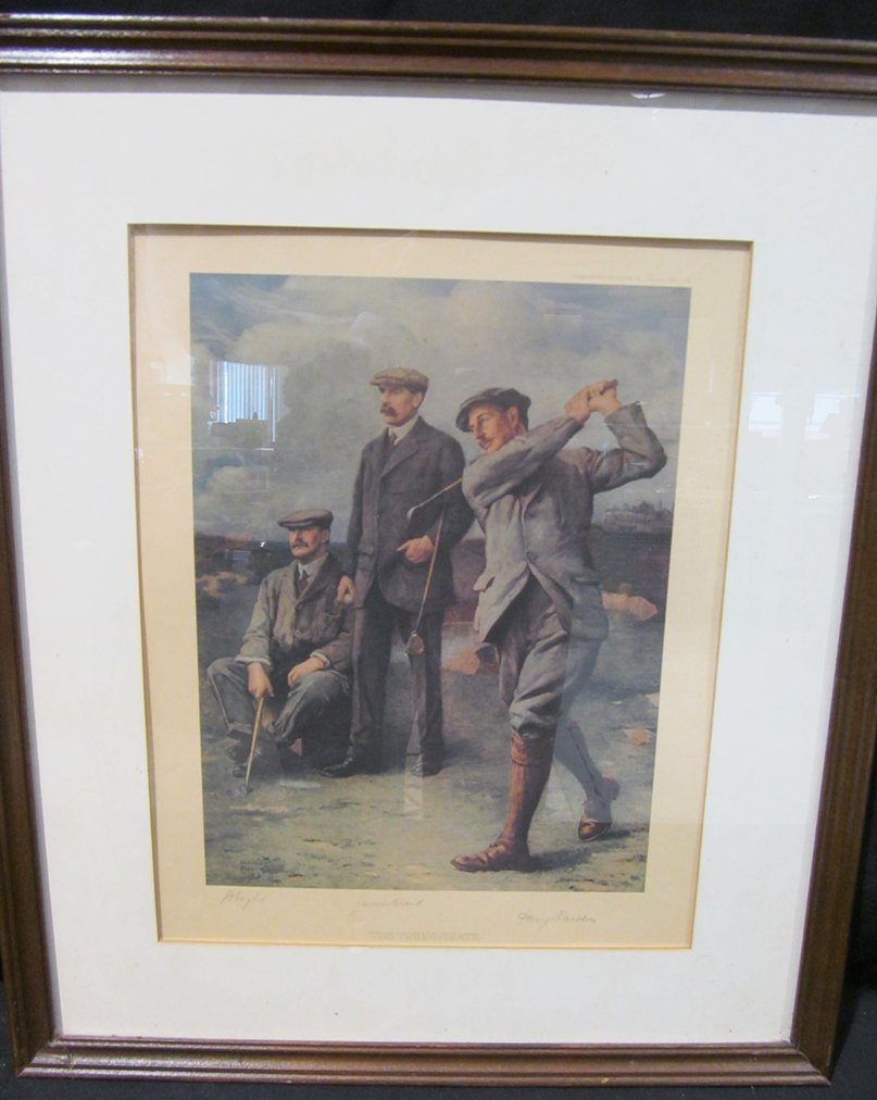 44: Clement Flower "The Great Triumvirate" Print
