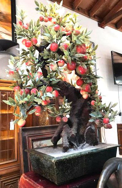 Large Spectacular Stone Tree with Jade Leaves - Nov 04, 2017 | Natalie ...