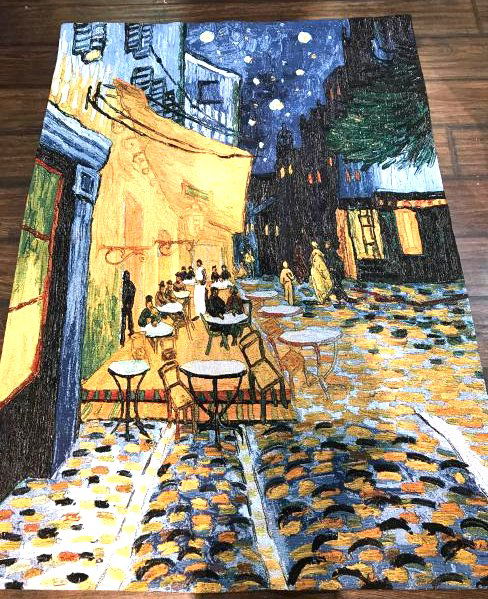 Van Gogh Evening Street Scene Tapestry