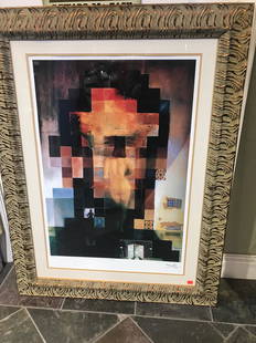 Salvador Dali: "lincoln Vision"