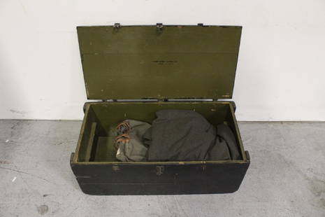 Wwii Military Trunk