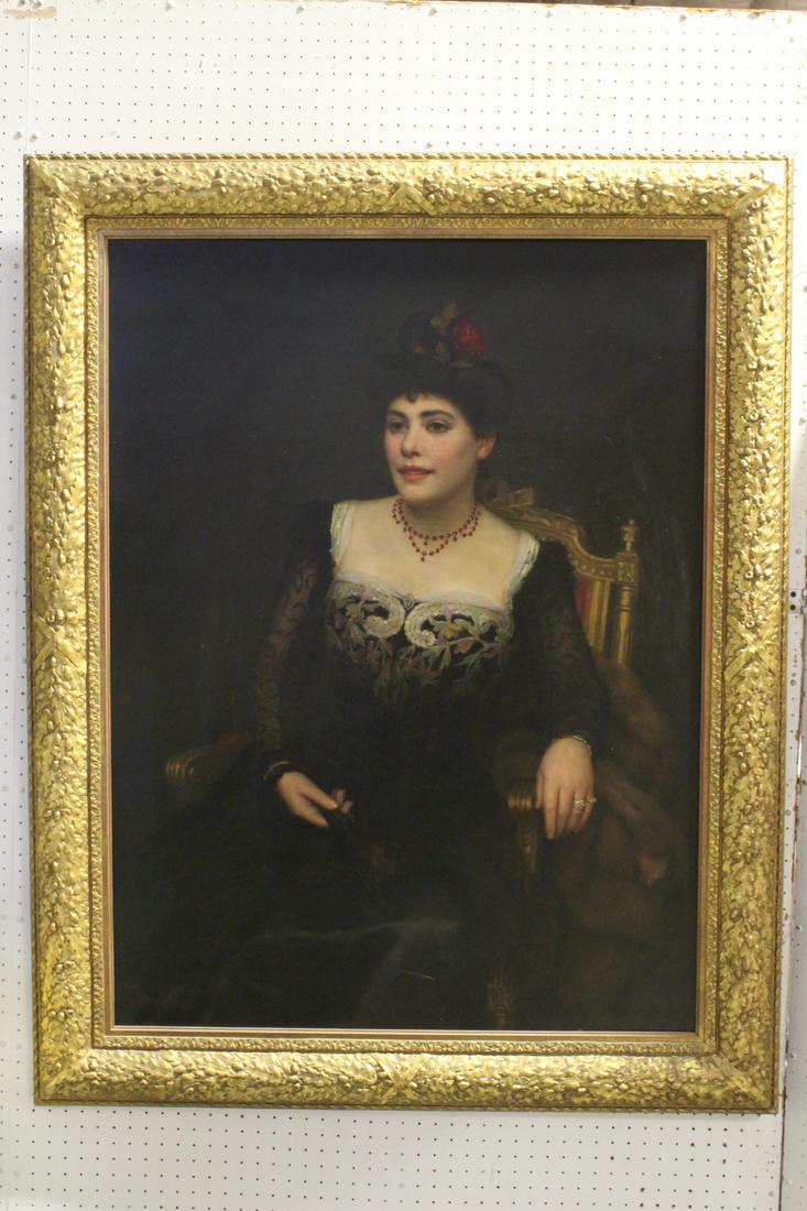 massive o/c painting by Frank Markham Skipworth, dated - Oct 21, 2019 ...